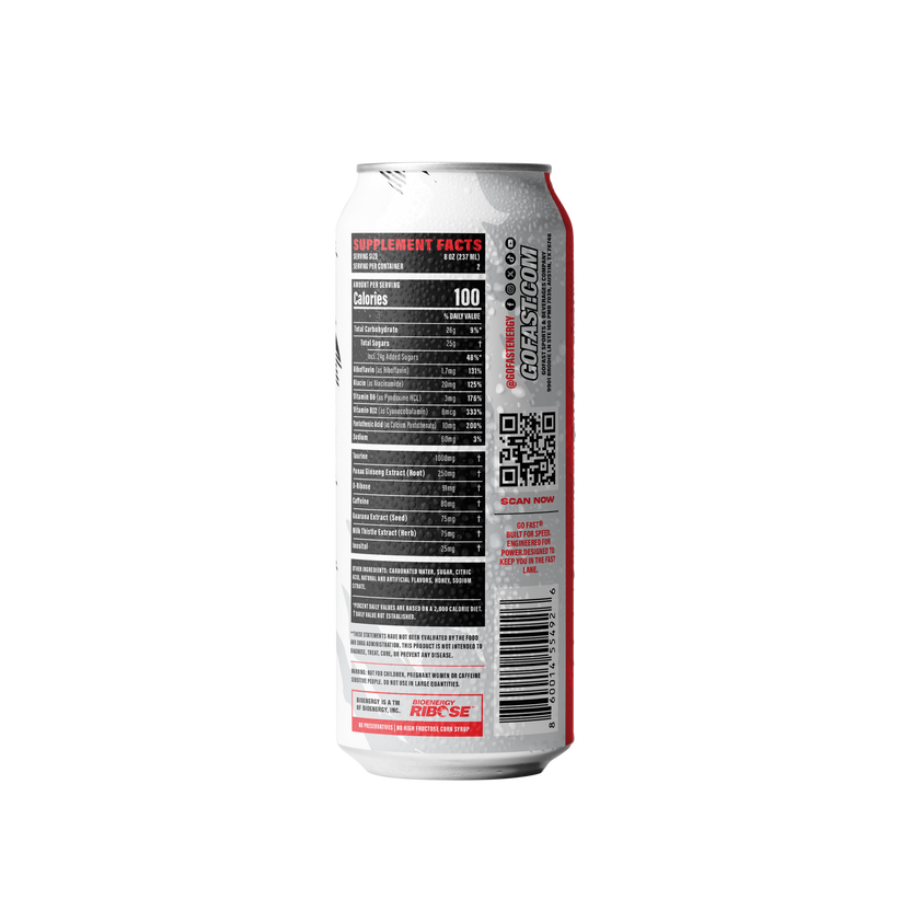 GOFAST! ENERGY DRINK — OG — 16 OZ | 12 PACK – GO FAST